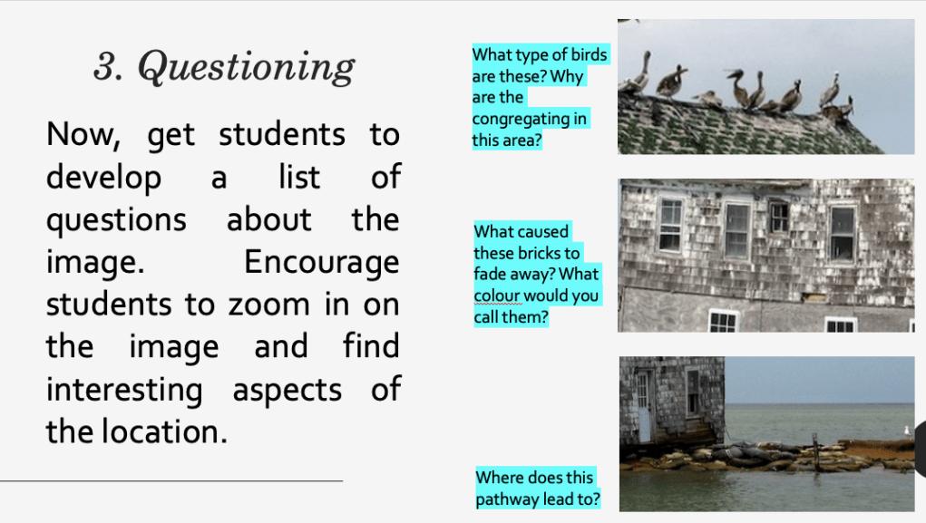 Visualization and Creative Writing – The English Classroom