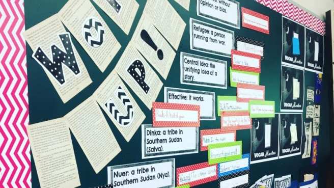 Reinforcing Vocabulary Through Word Walls – The English Classroom