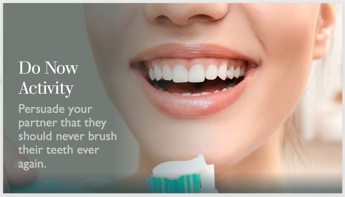 Convince Your Partner – Persuasive Techniques Activity – The English ...