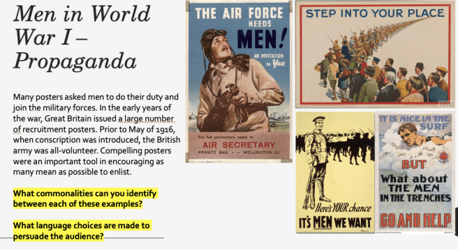 Teaching…Propaganda – The English Classroom