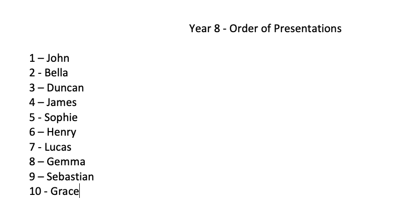 Presentation Skills – Providing students with the opportunity to ...