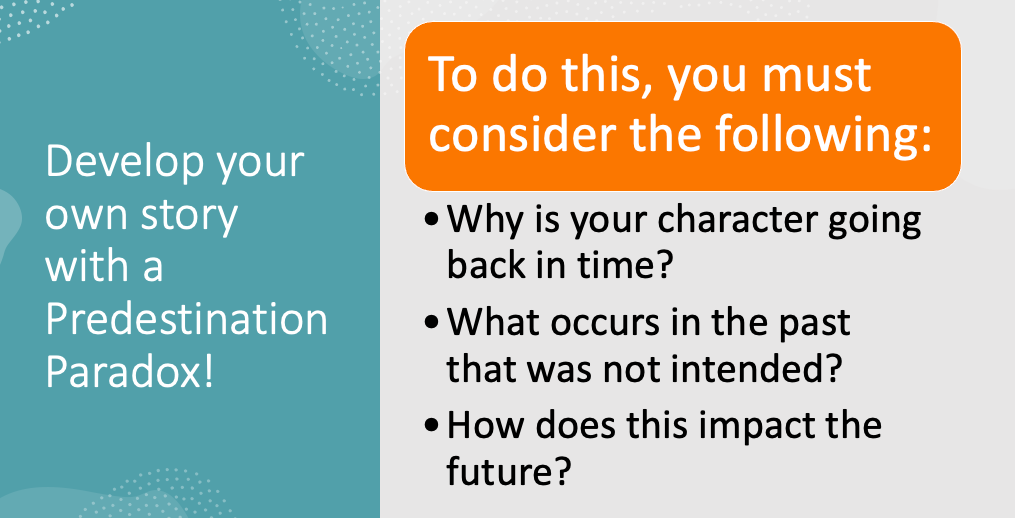Predestination Paradox – Extending Students through Challenging ...