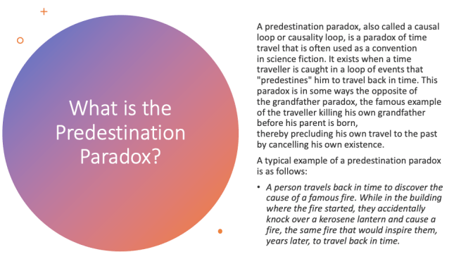 Predestination Paradox – Extending Students through Challenging ...
