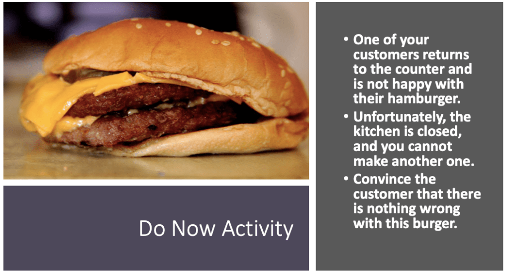 Do Now Activity! – The English Classroom